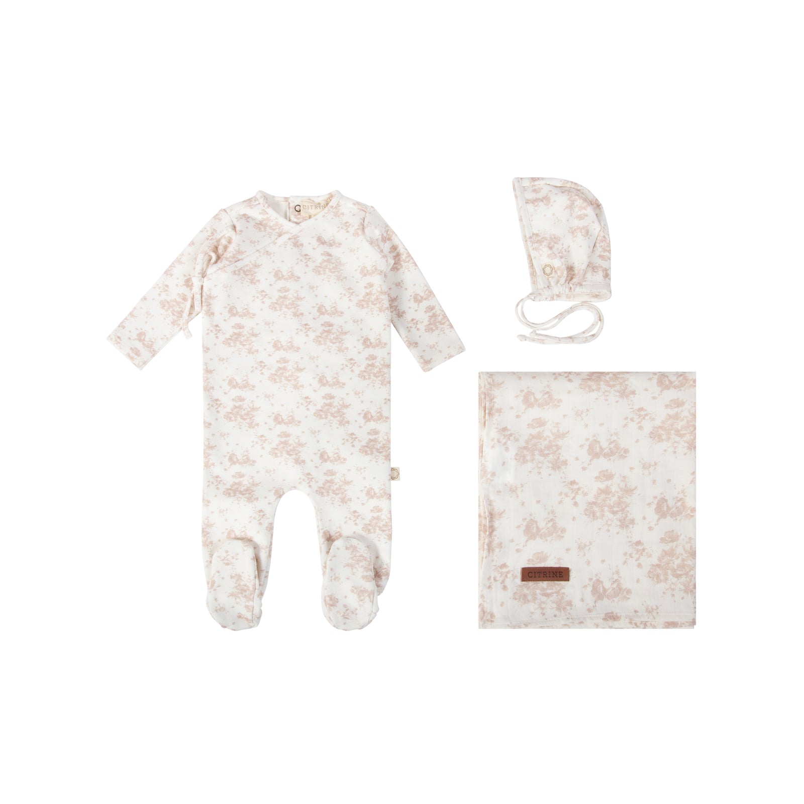 Tonal Floral Collection AW25-26 – Citrine Layette Couture