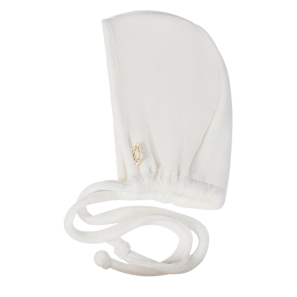 X Stitch Rose Bonnet - Cream/Pink – Citrine Layette Couture